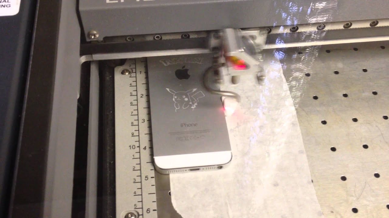 iPhone Engraving - YouTube