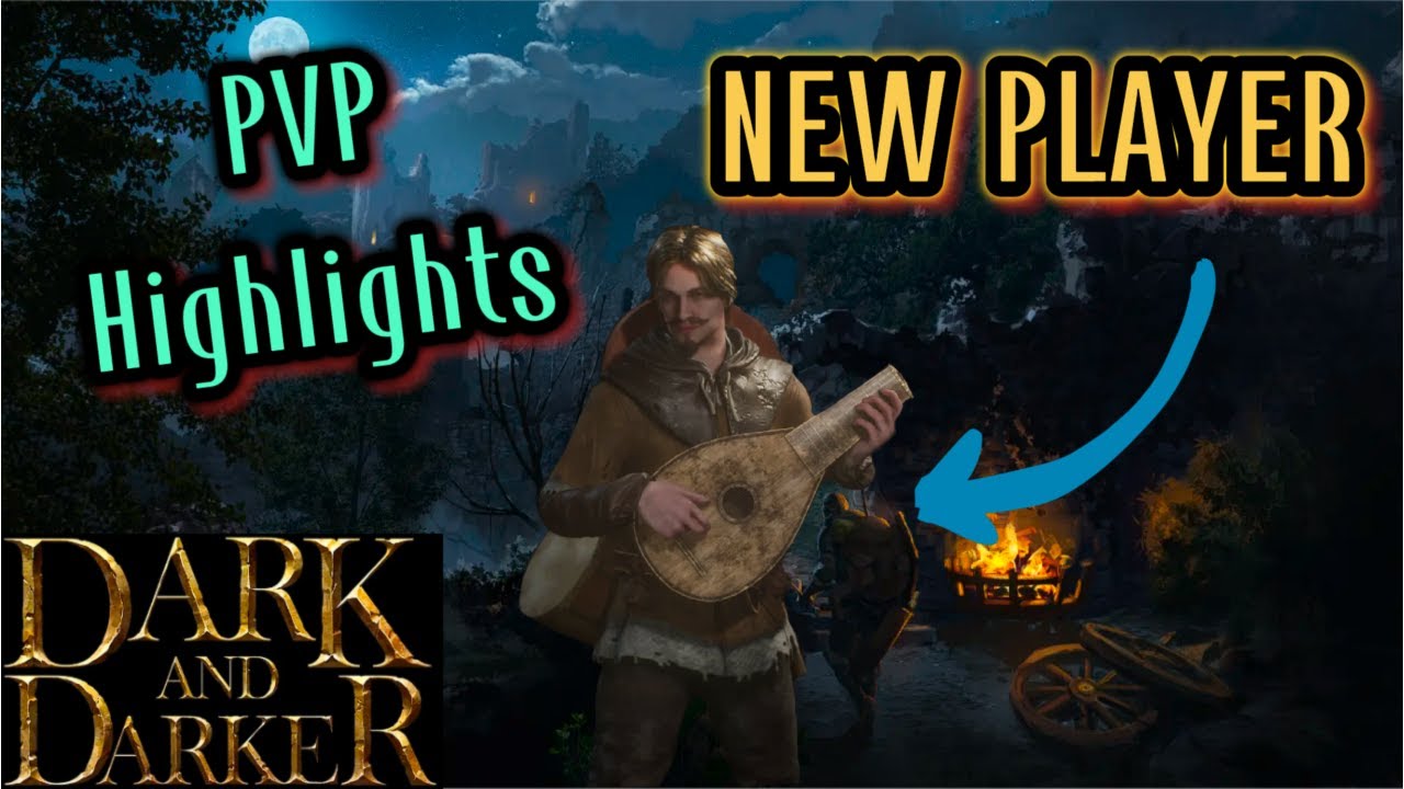 0 Hour Bard HUNTING PLAYERS | Dark and Darker PVP - YouTube