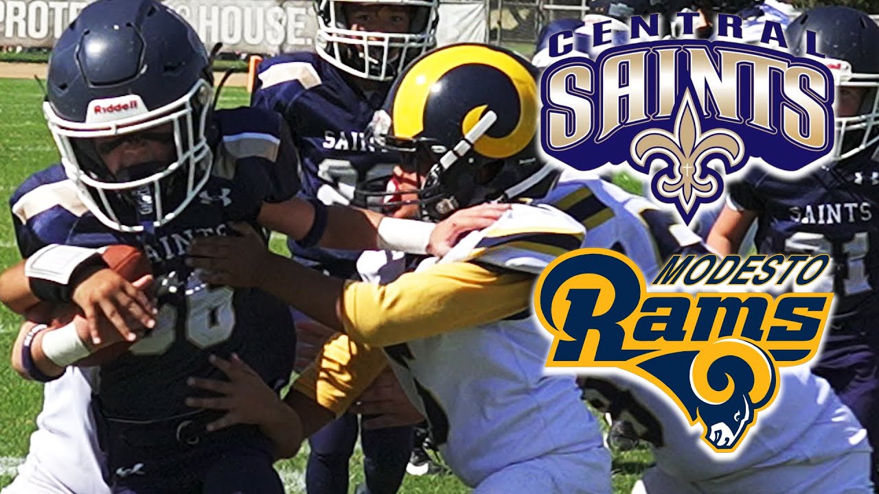 Central Saints vs Modesto Rams Highlights - YouTube