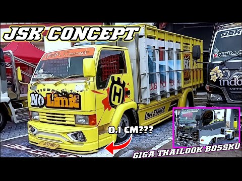 VIRAL JSK CONCEPT || MODIFIKASI TRUCK THAILOOK CEPER AUTO GASRUKKK