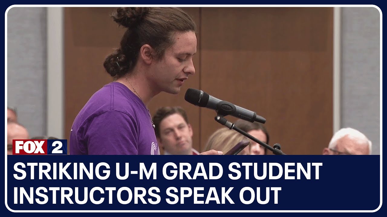 Striking U-M grad student instructors speak out on alleged grade ...