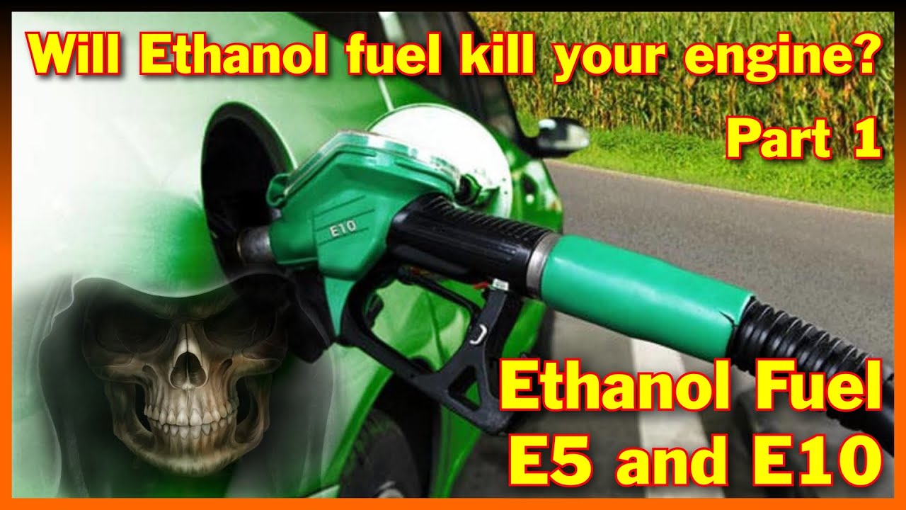 Ethanol fuel (E10 and E5) and fuel stabilisers test - part 1 - YouTube