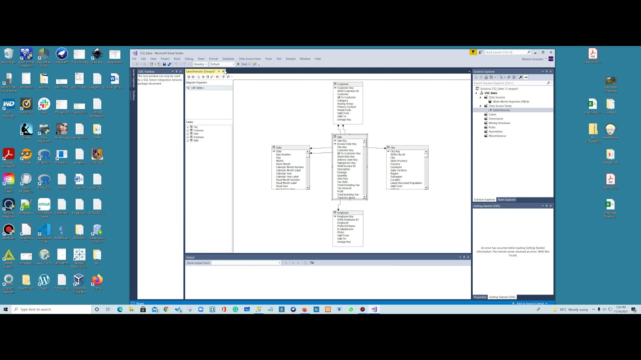 SSAS Using MS SQL SERVER 2027 World Wide Importers DW - YouTube