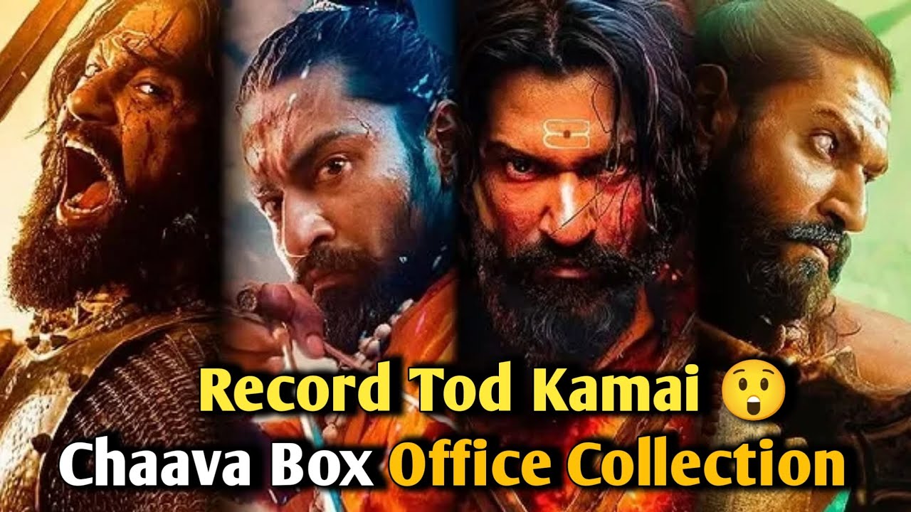 chava movie box office collection 😀 | Chaava Ki kamai kitni Hui - YouTube