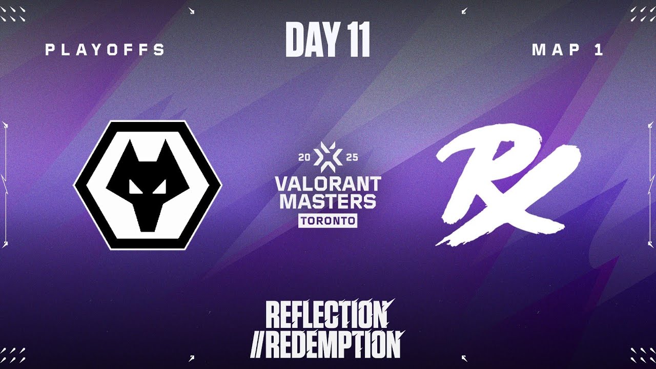 WOL vs. PRX — VALORANT Masters Toronto — Playoffs Stage - Map 01 - YouTube