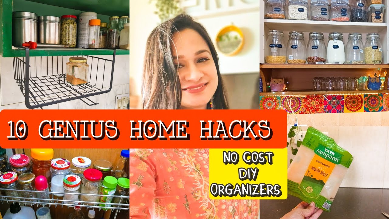 10 SMART & GENIUS KITCHEN HACKS for Home Maintenance #homehacks # ...