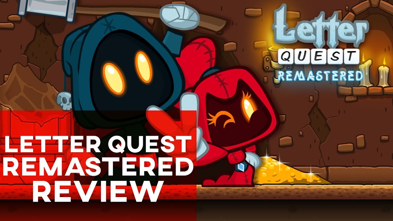 Letter Quest: Remastered Review / Nintendo Switch | Learnin' Words With ...