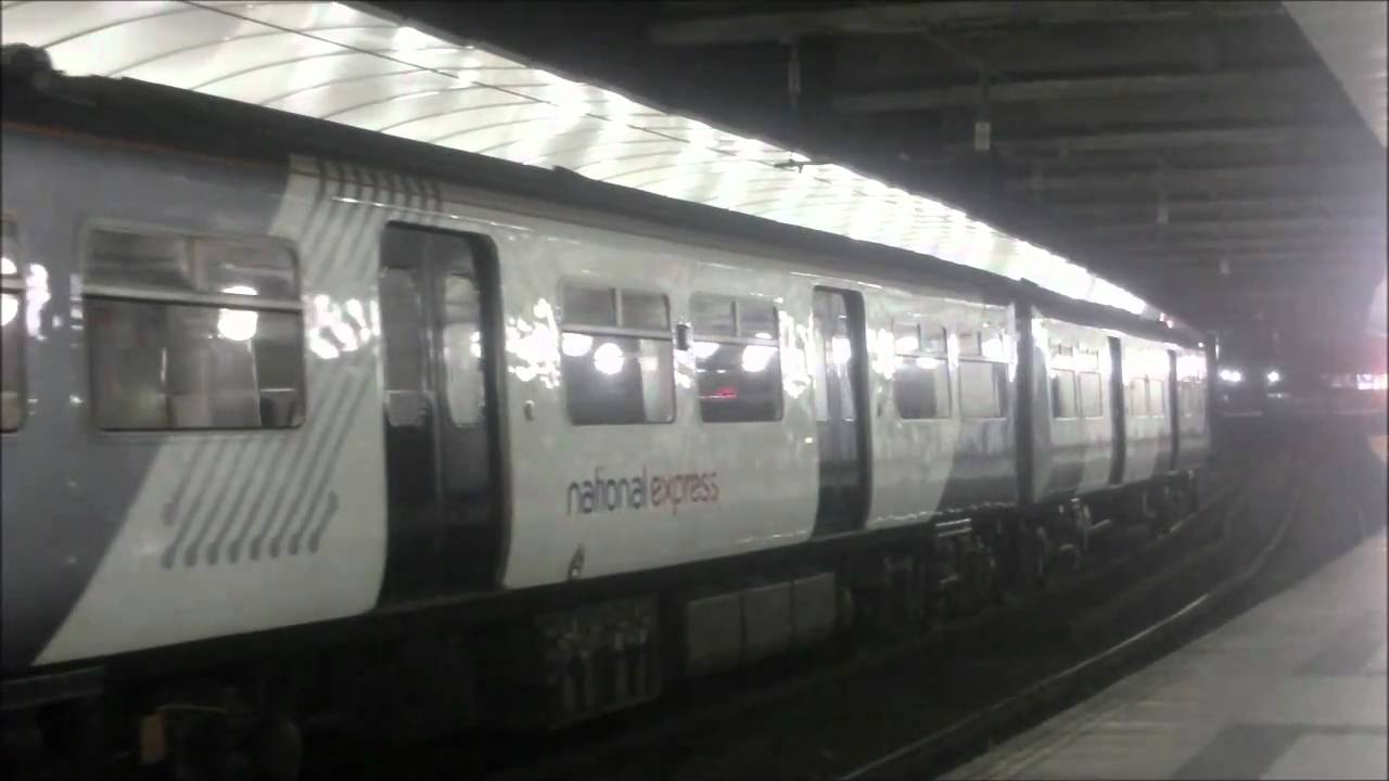 National Express Class 321 and 360 arrive at London Liverpool Street ...