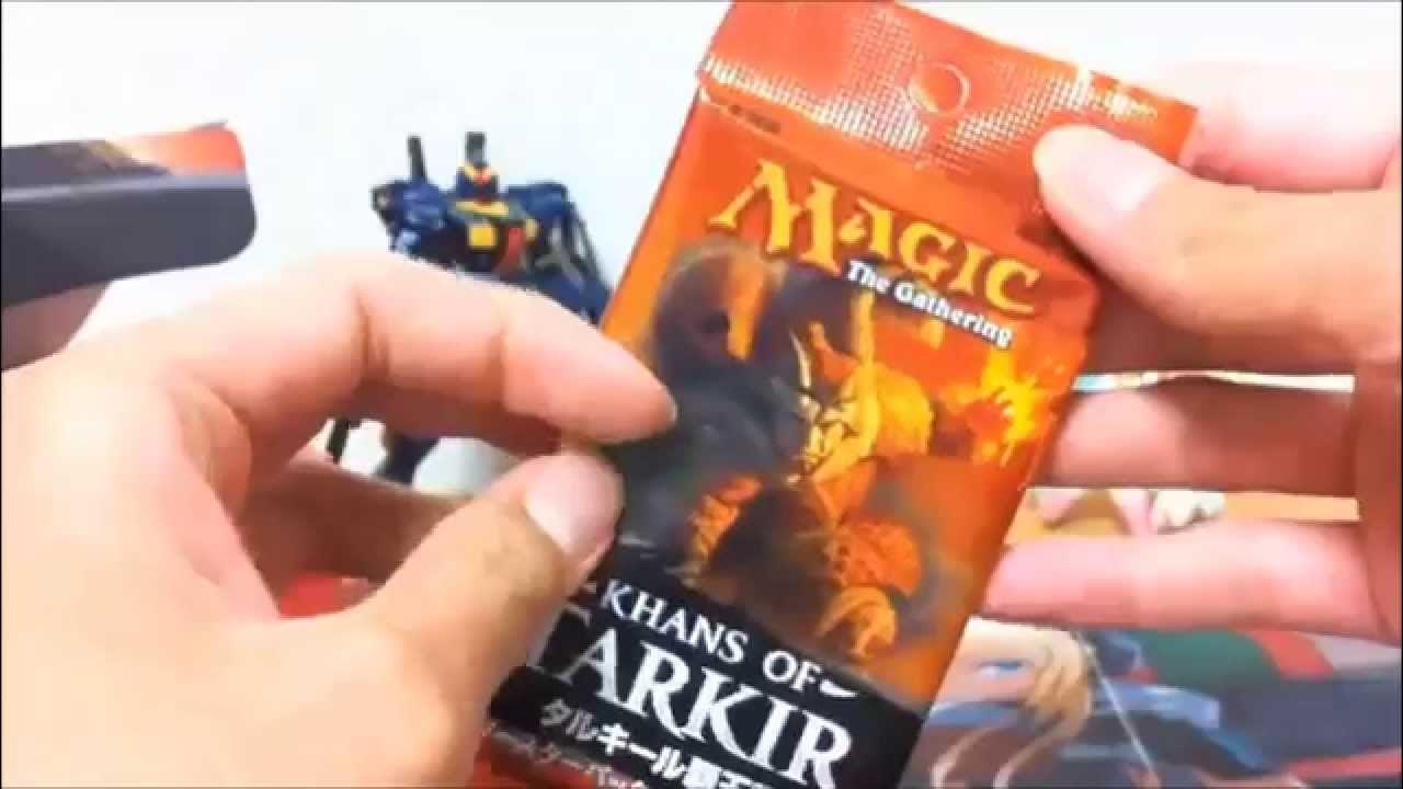 MTG 開封動画7 タルキール覇王譚 BOX 【CeVIO】 - YouTube