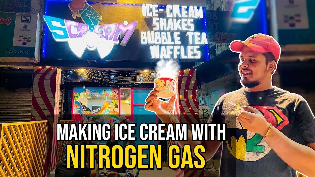 How to Make Liquid Nitrogen Ice Cream | Street Food | Summer Recipes ...
