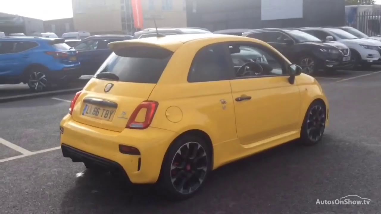 Fiat\Abarth 500 595 COMPETIZIONE YELLOW 2016 - YouTube