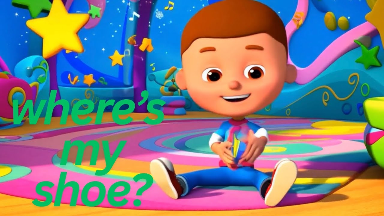 Where’s My Shoe? 👟 | Funny Kids Cartoon Song | Lost Shoe Adventure ...