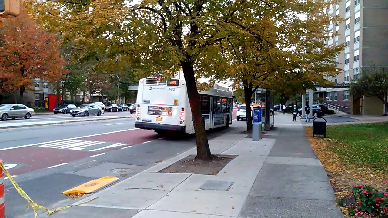 MTA New Flyer XD40 Bus B83 is on task (Infested Hyronin 2018) - YouTube