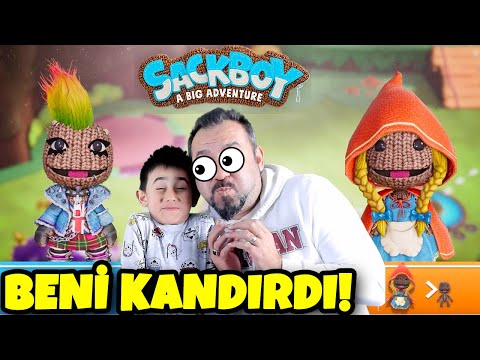 EGEMEN KAAN BENİ TROLLEDİ! SACKBOY BÜYÜK MACERA BAŞLIYOR! | PS5 SACKBOY OYNUYORUZ