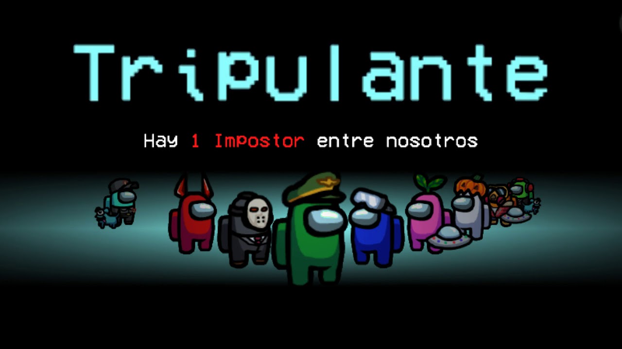 mi primer video de amongo us - YouTube