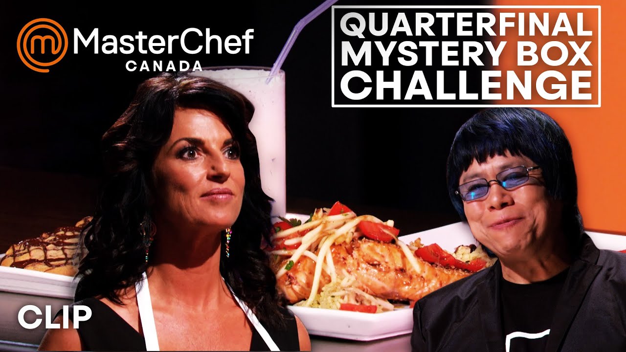 The Quarterfinal Mystery Box Showdown | MasterChef Canada | MasterChef ...
