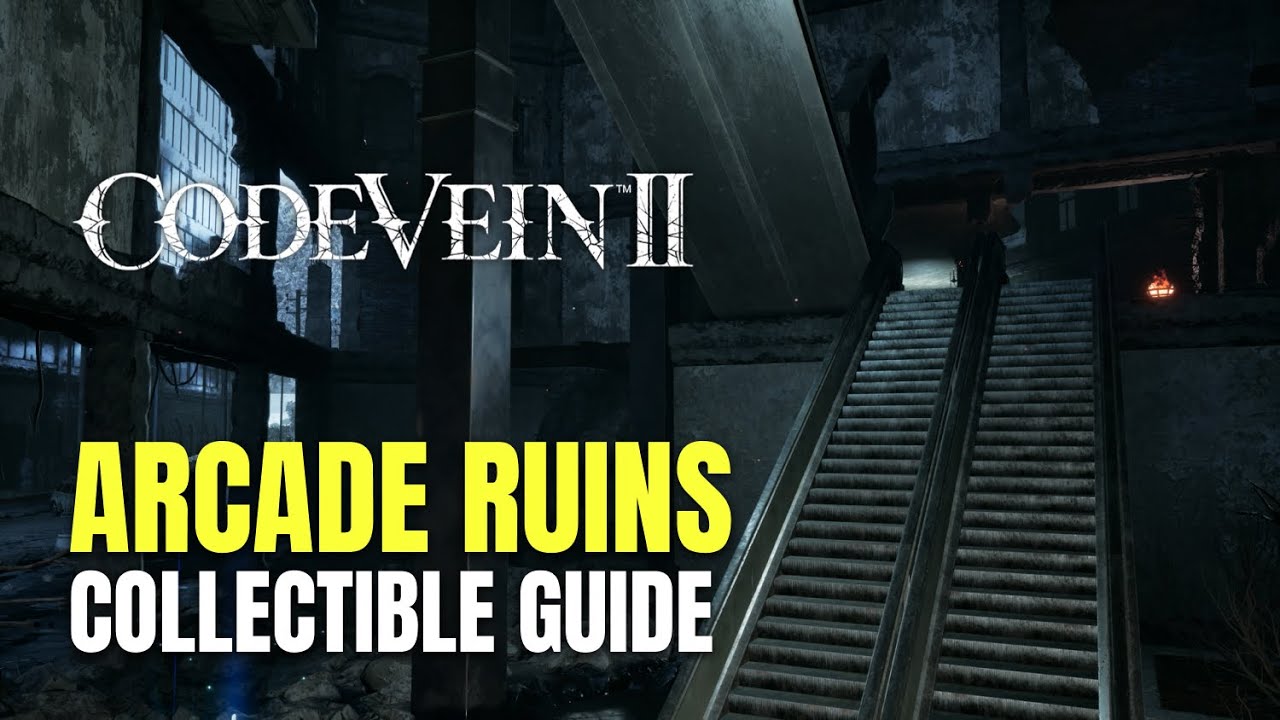 Code Vein II Arcade Ruins All Collectible Locations - 100% Guide - YouTube