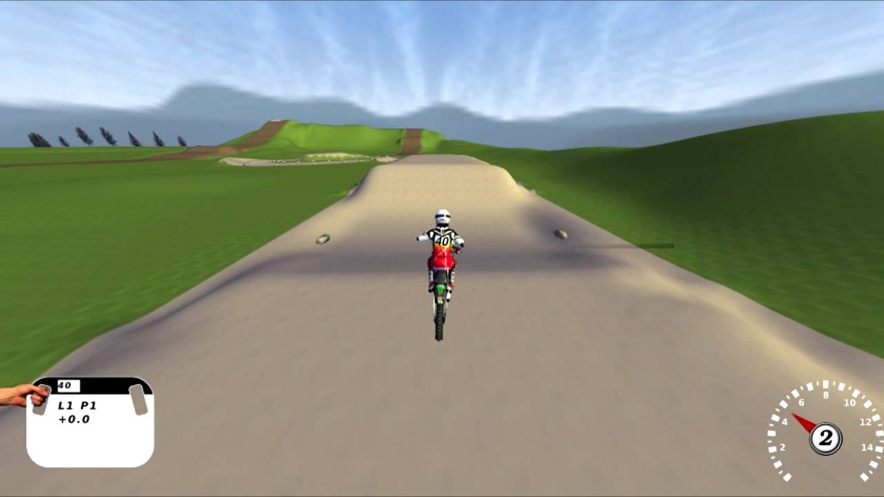 my 2nd mx simulator track - YouTube