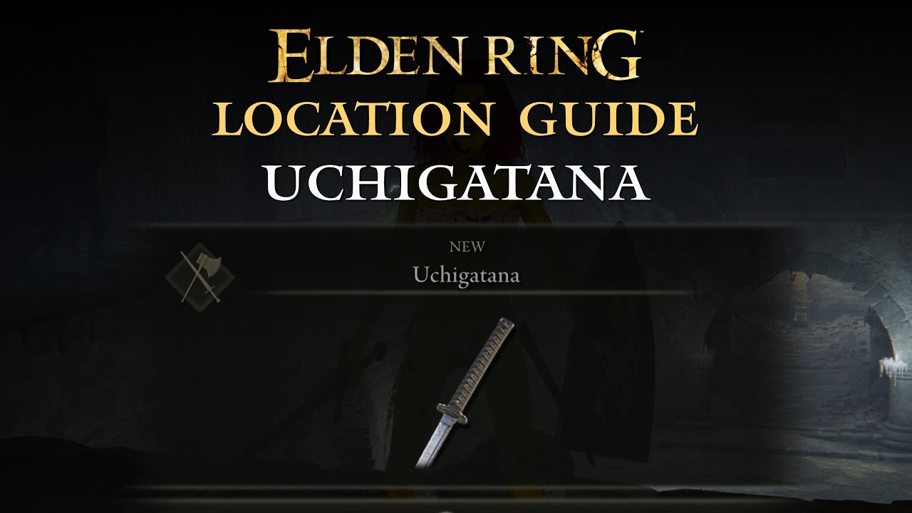 Elden Ring - Uchigatana Location | Deathtouch Catacombs | Limgrave ...