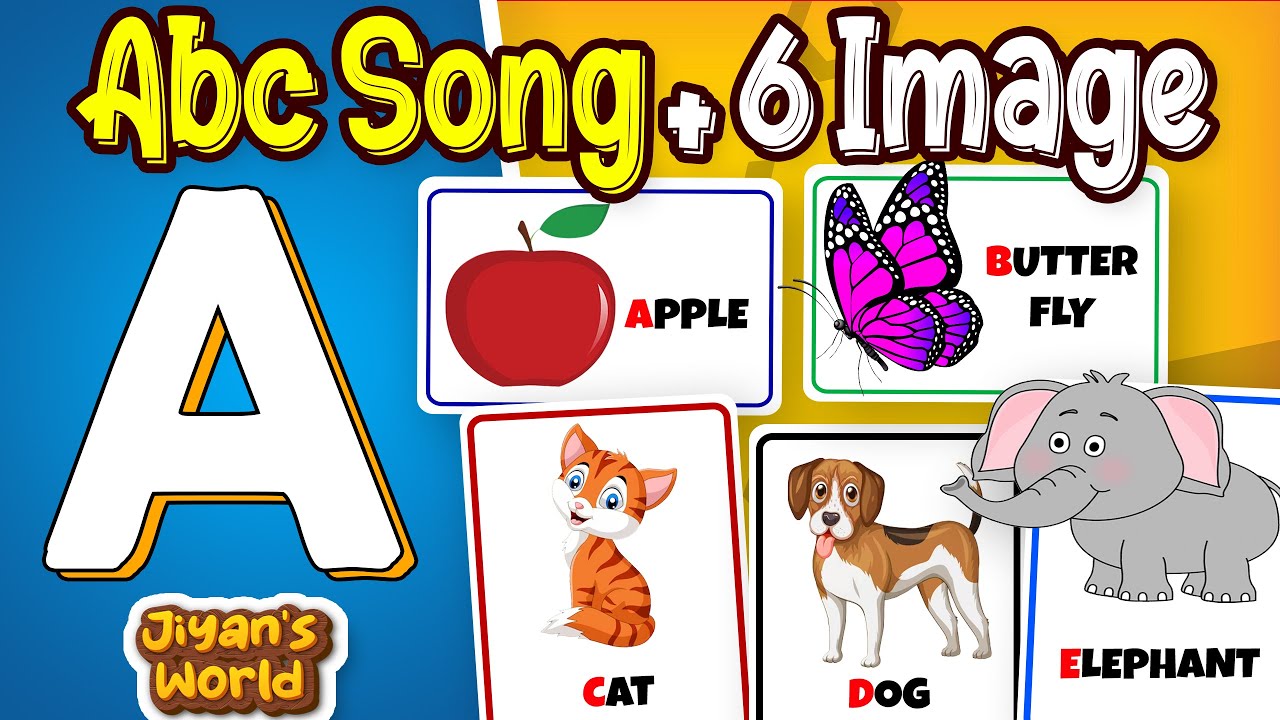 Fun & Educational Abc Phonics Song With Flashcards - Learn A To Z ...