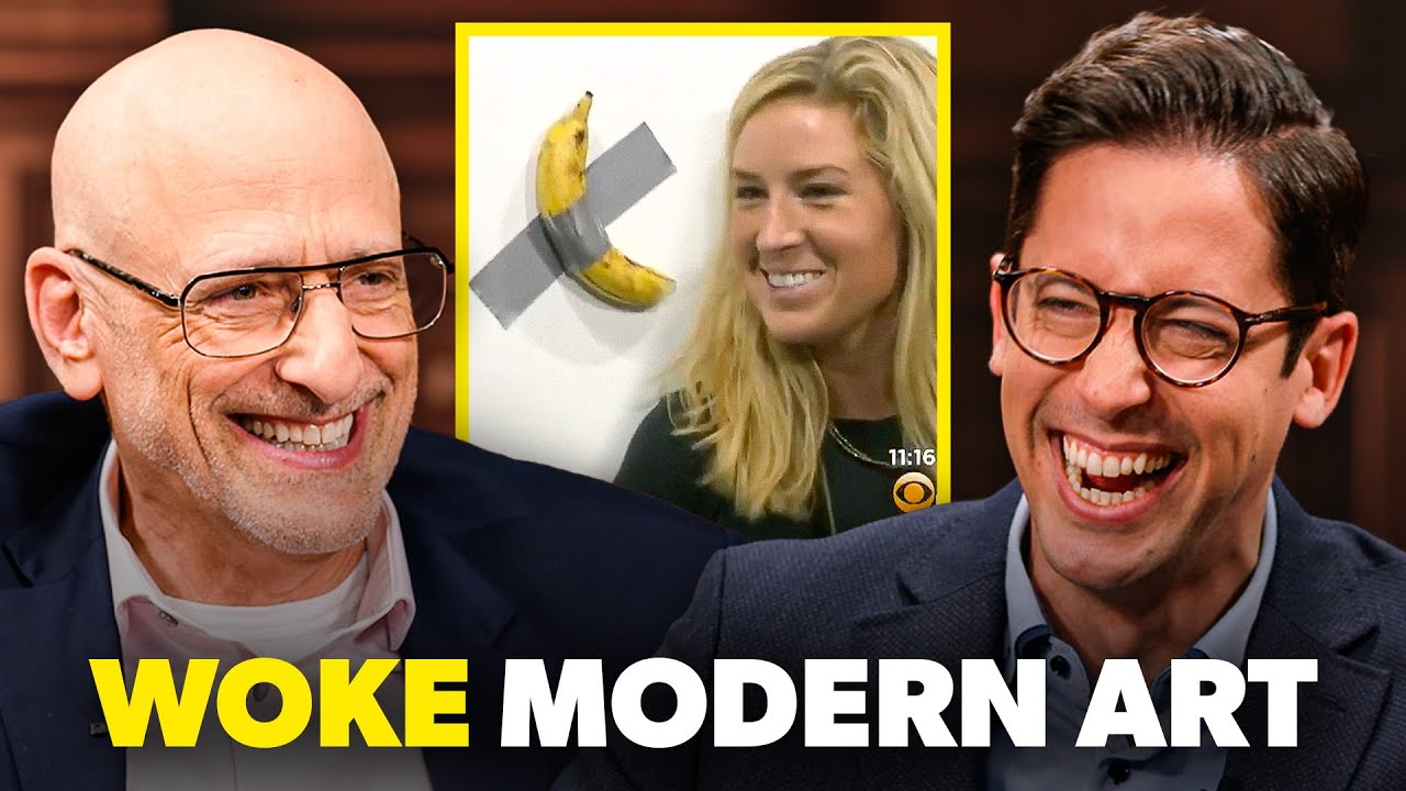 WOKE Modern Art REACTION: Michael Knowles & Andrew Klavan - YouTube