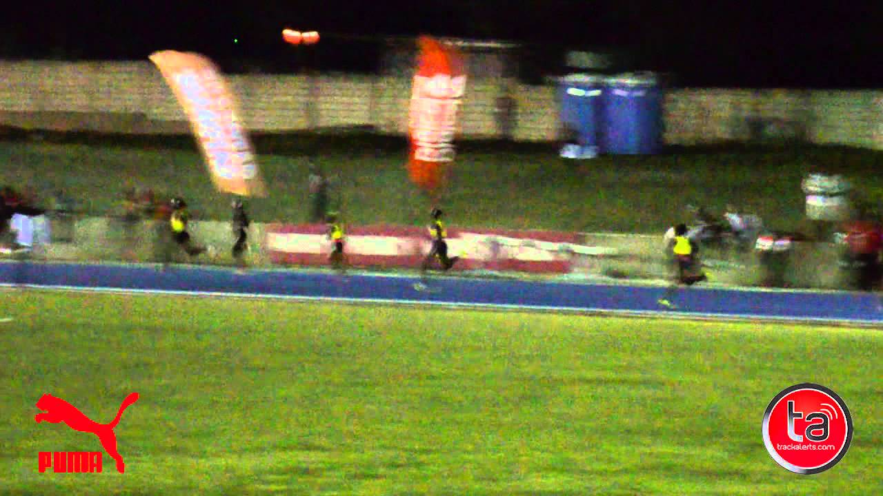 Rosemarie Whyte beats Simpson and Fraser-Pryce over 400m - YouTube