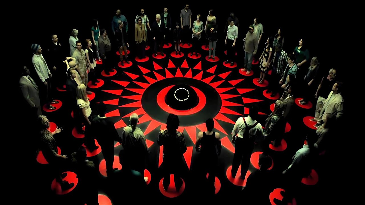 50 People Stand in a Red Circle and Can't Move—Step Out of the Circle ...