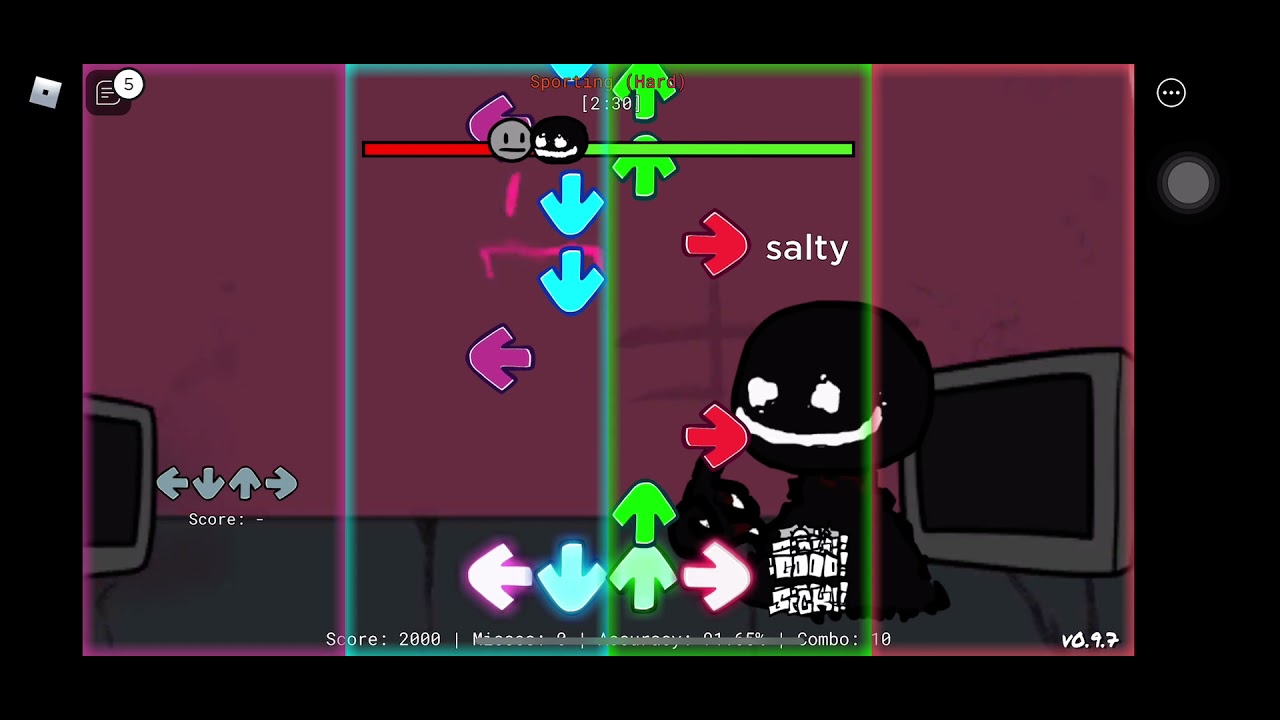 Sporting FNF | Vs Matt (wiik 2) | Monday Morning Misery Roblox Mobile ...