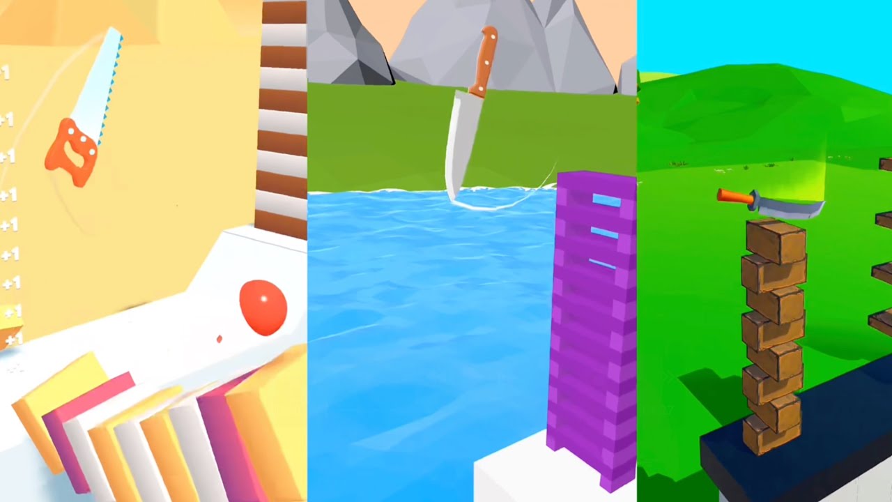 Slice Master | Slice It | Slice All - All Levels Gameplay Android, iOS ...
