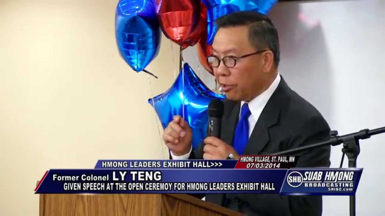 Suab Hmong News: Col. Ly Teng given speech at Hmong Leaders Exhibit ...