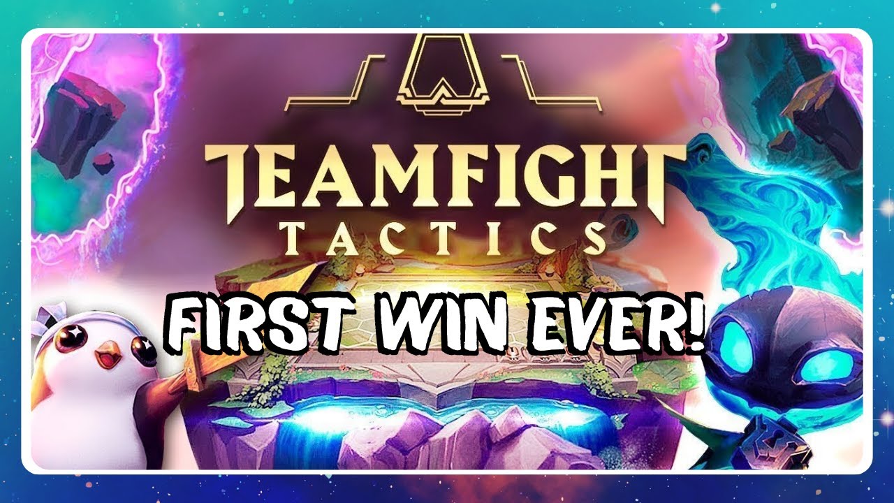 My FIRST TFT Win EVER! - YouTube
