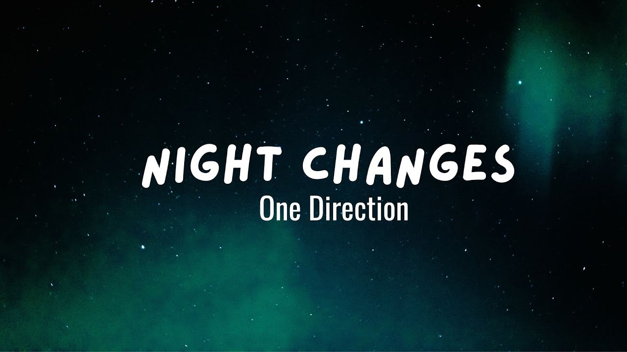 Night Changes by One Direction Lyrics with Guitar Chords - YouTube