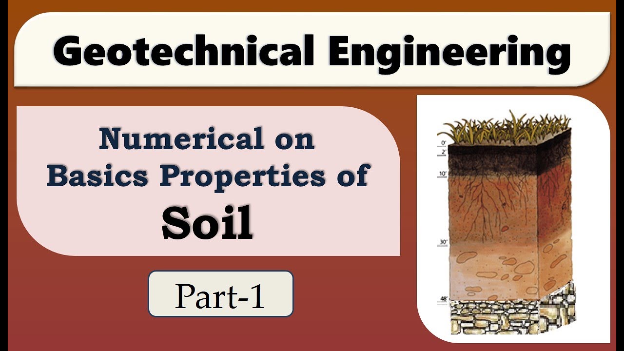 Numerical on Properties of Soil Mechanics (Part- I) l Void ratio I ...
