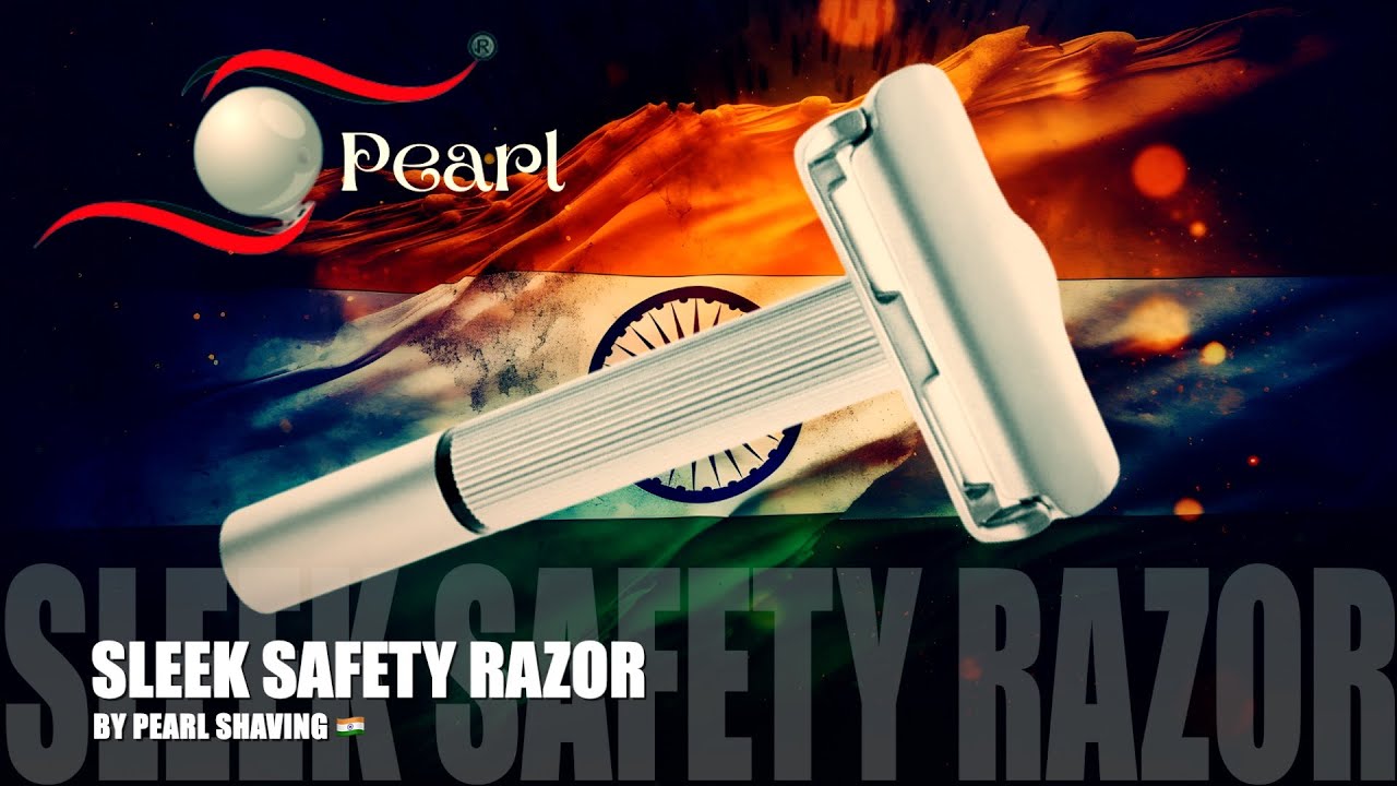 Sleek SE Safety Razor by Pearl Shaving 🇮🇳 - Wet Shaving/ Παραδοσιακό ...