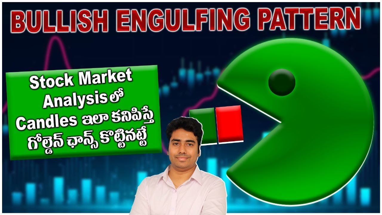 Bullish Engulfing Pattern Candlestick Pattern In Telugu | Double Candle ...