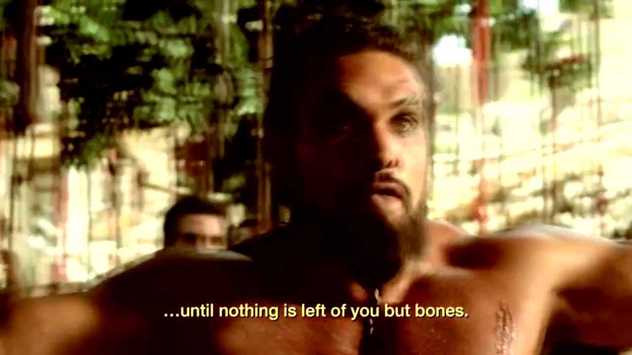 Warrior (Khal Drogo): Game of Thrones - YouTube