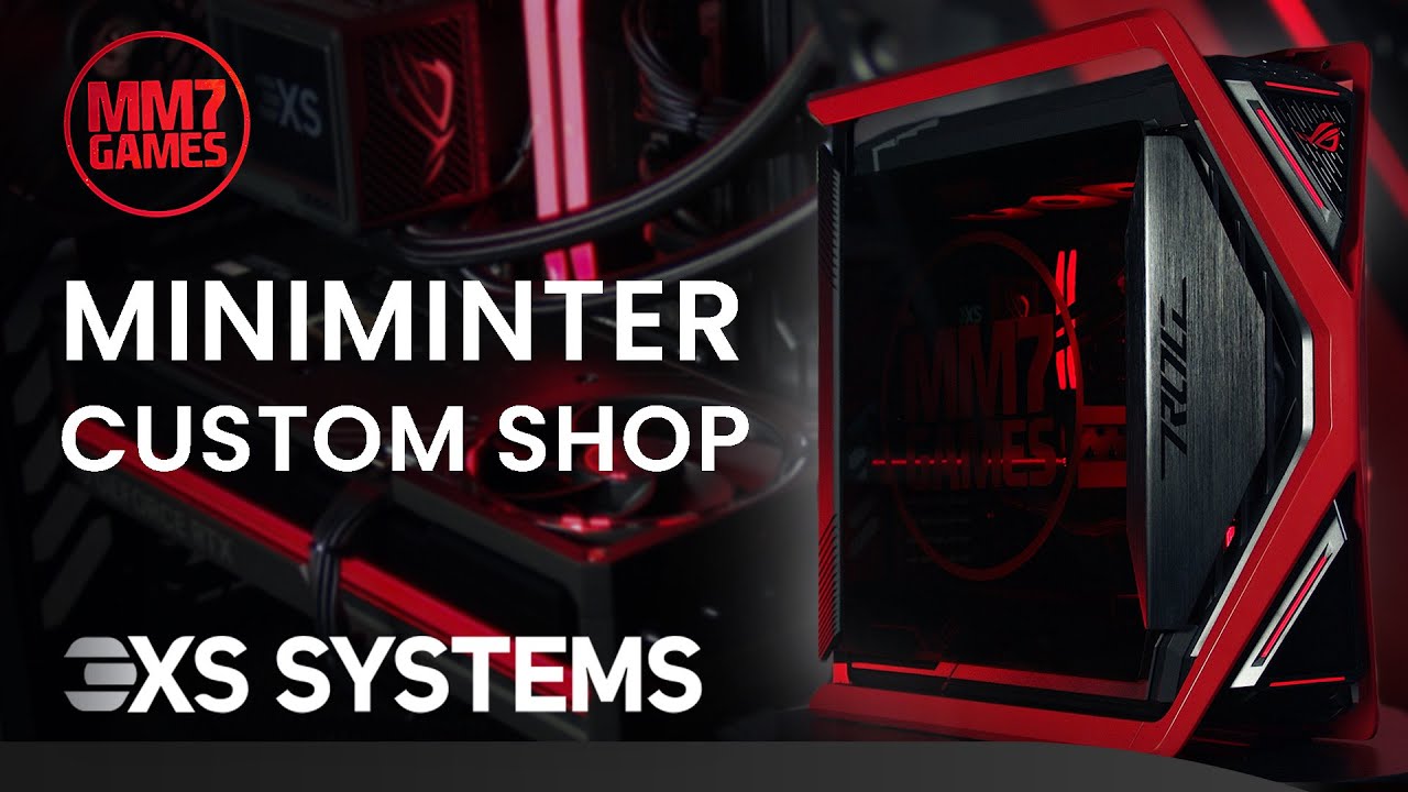 Miniminter x Scan 3XS Systems - Custom Shop - YouTube