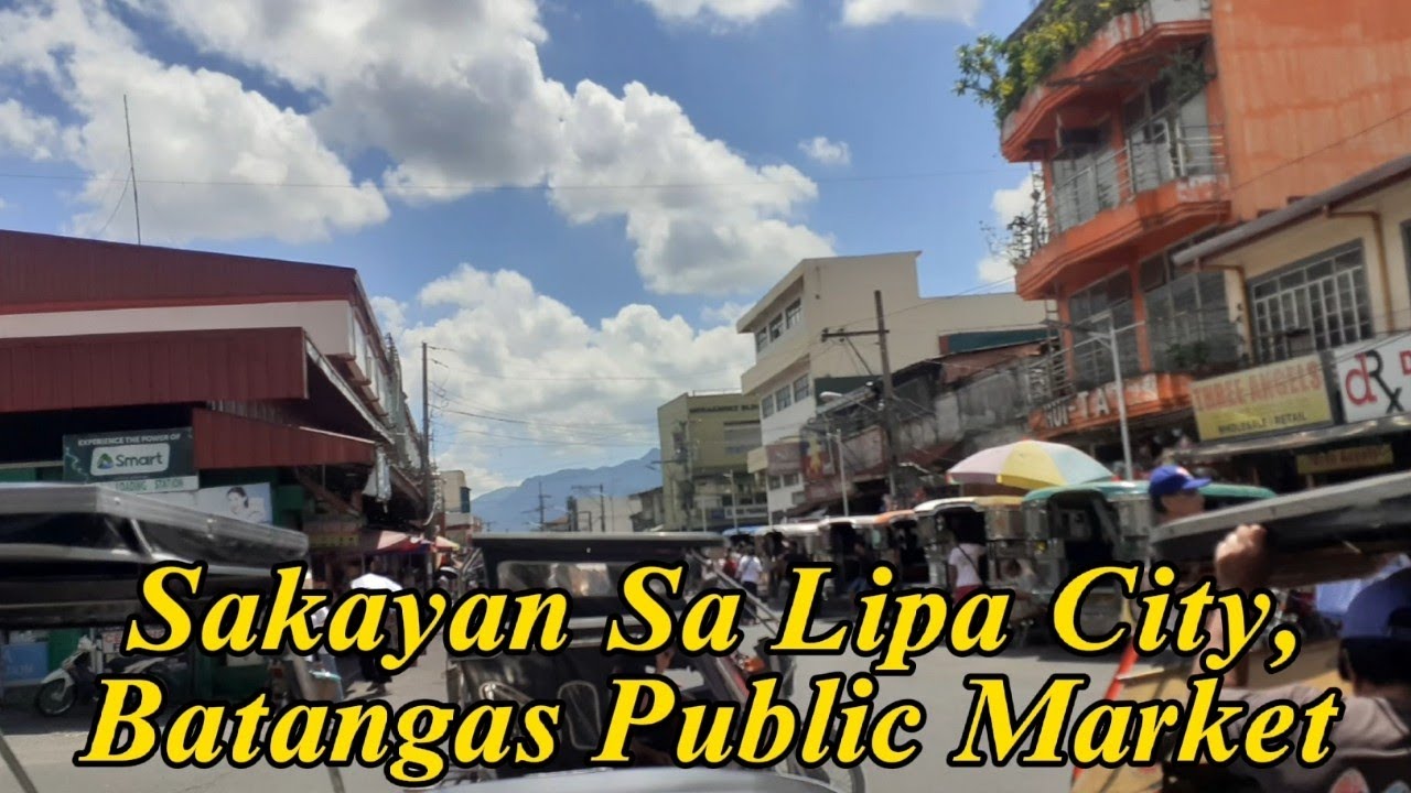 Sakayan Sa Lipa City, Batangas Public Market - YouTube
