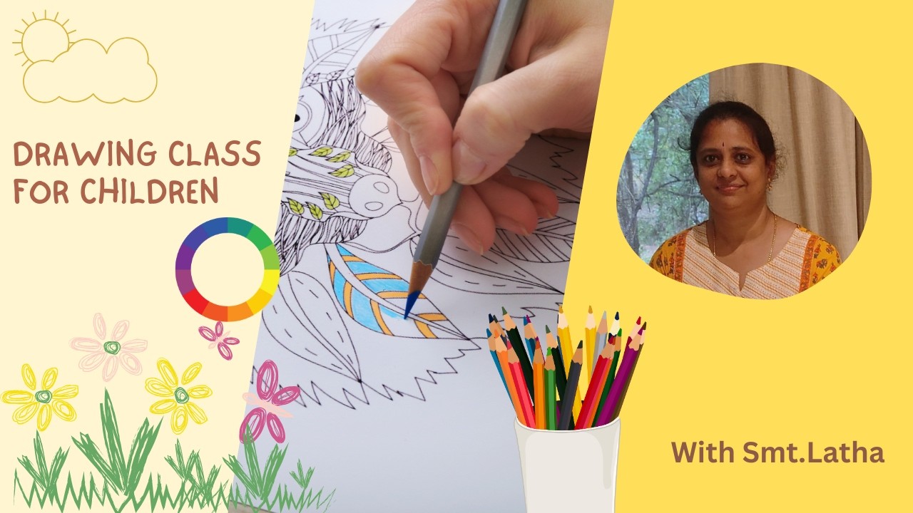 'Drawing' | Smt. Latha | Meditation For Children | Kannada - YouTube