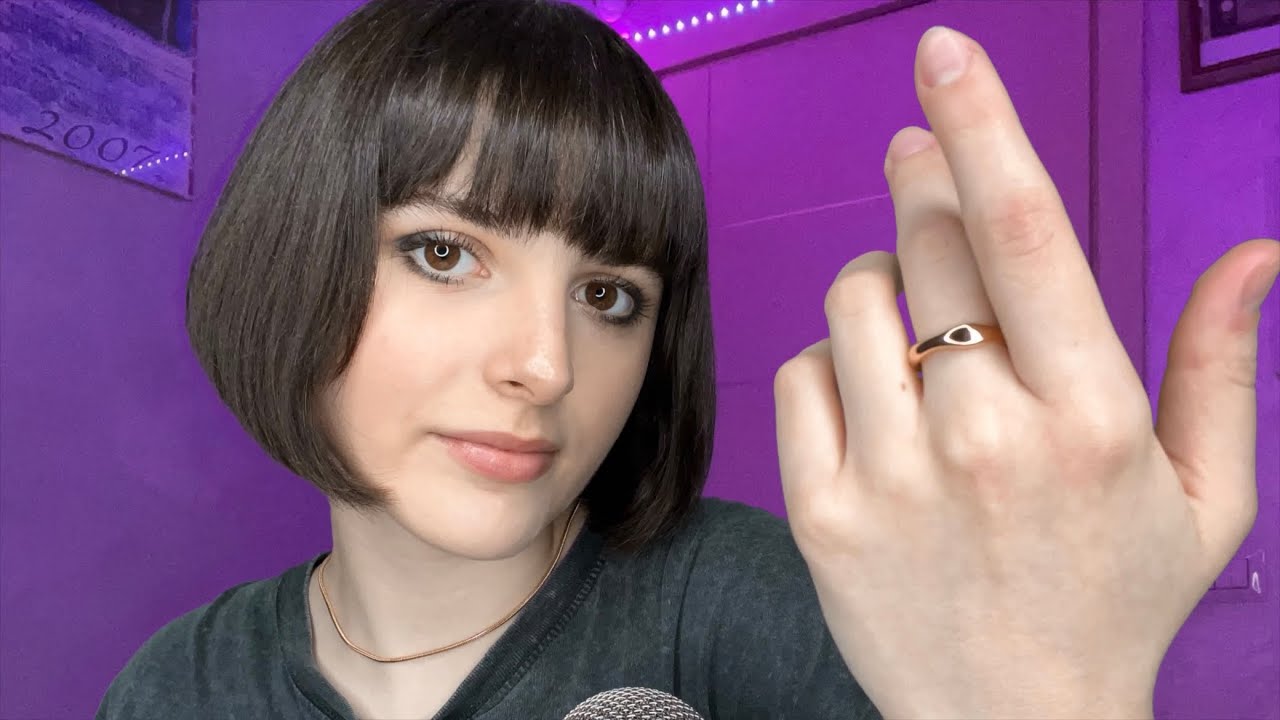 ASMR Hand Sounds👏 TRY NOT TO TINGLE (finger flutters, hand movements ...