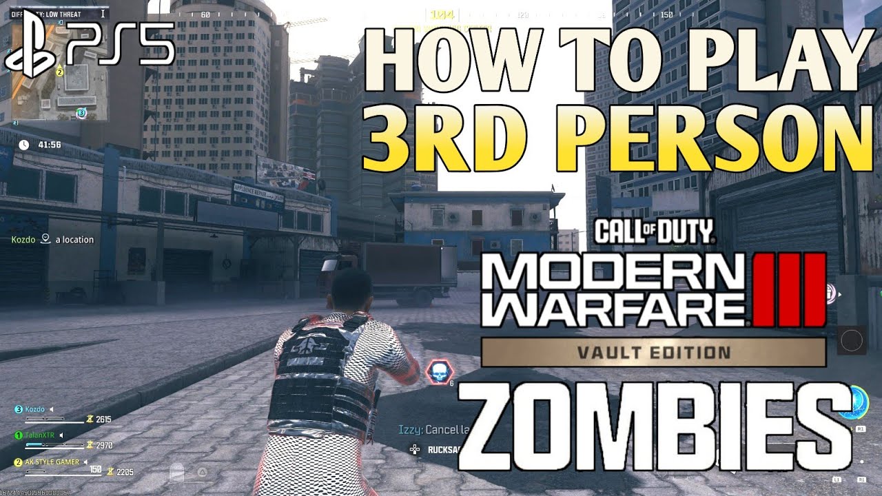 How to Play 3rd Person MW3 Zombies | How to Play 3rd Person in Modern ...