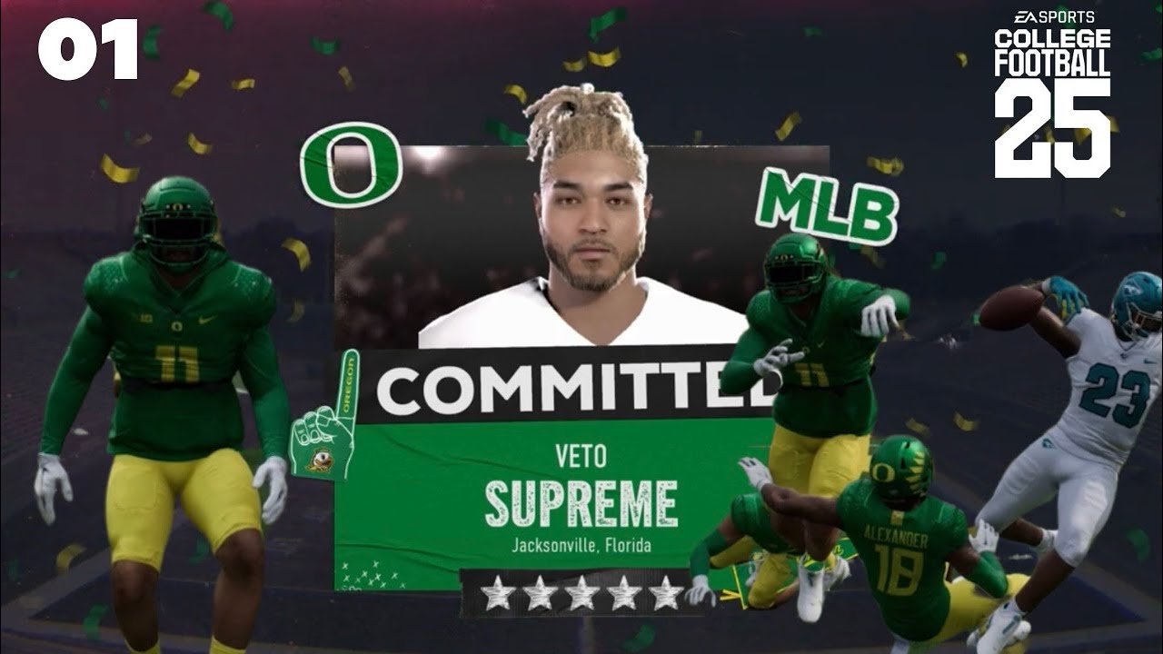 College Football 25 Road to Glory Middle Linebacker MLB | Best Position ...