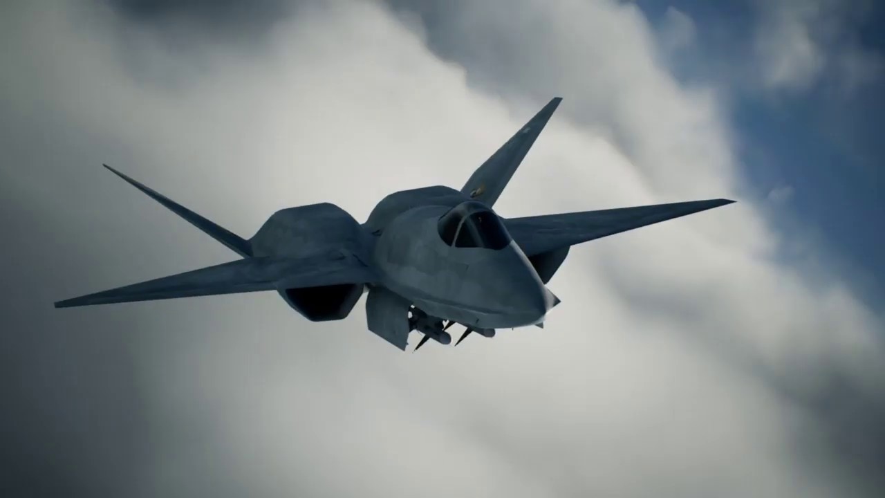 ACE COMBAT 7: SKIES UNKNOWN - Unlocking YF-23 - Cockpit View + Replays ...