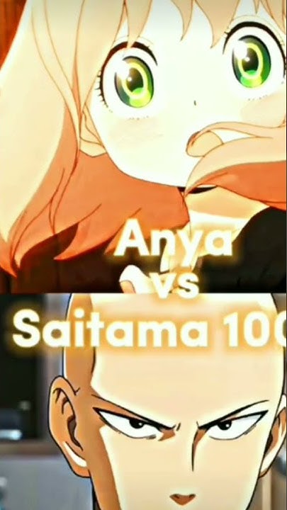 anya vs saitama anya sola - YouTube