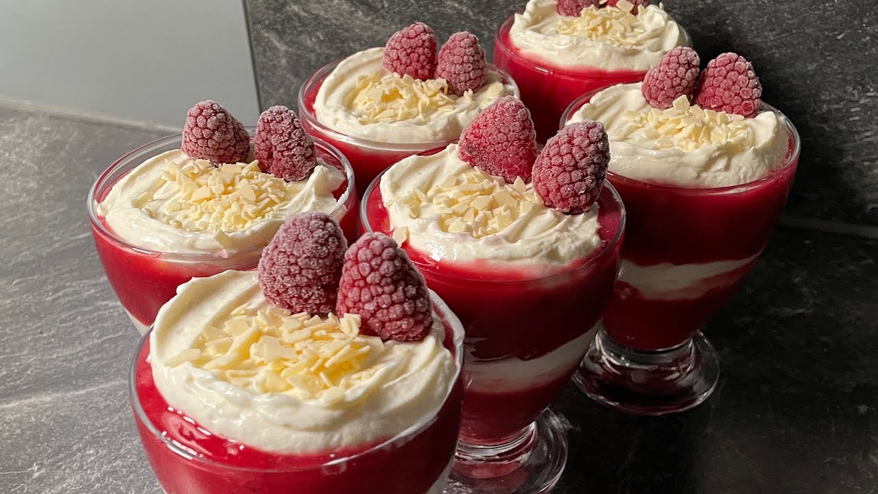5 Minuten Dessert! Das ist das beste Dessert den Ich gegessen habe ...