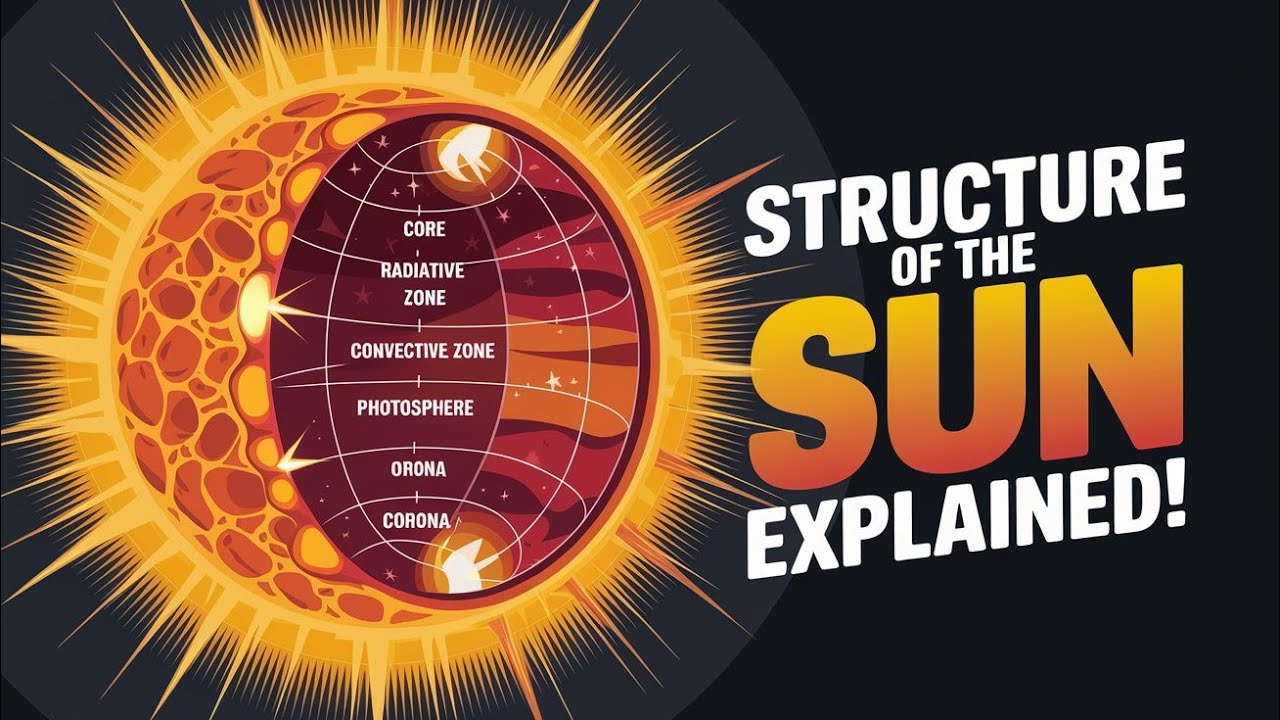 STRUCTURE OF THE SUN | ANATOMY OF THE SUN - YouTube
