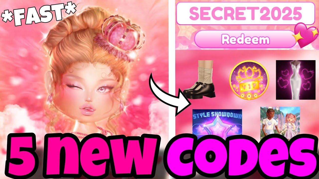 ALL NEW *SECRET CODES* & *FREE VIP* IN DRESS TO IMPRESS! 💝 | Roblox DTI ...