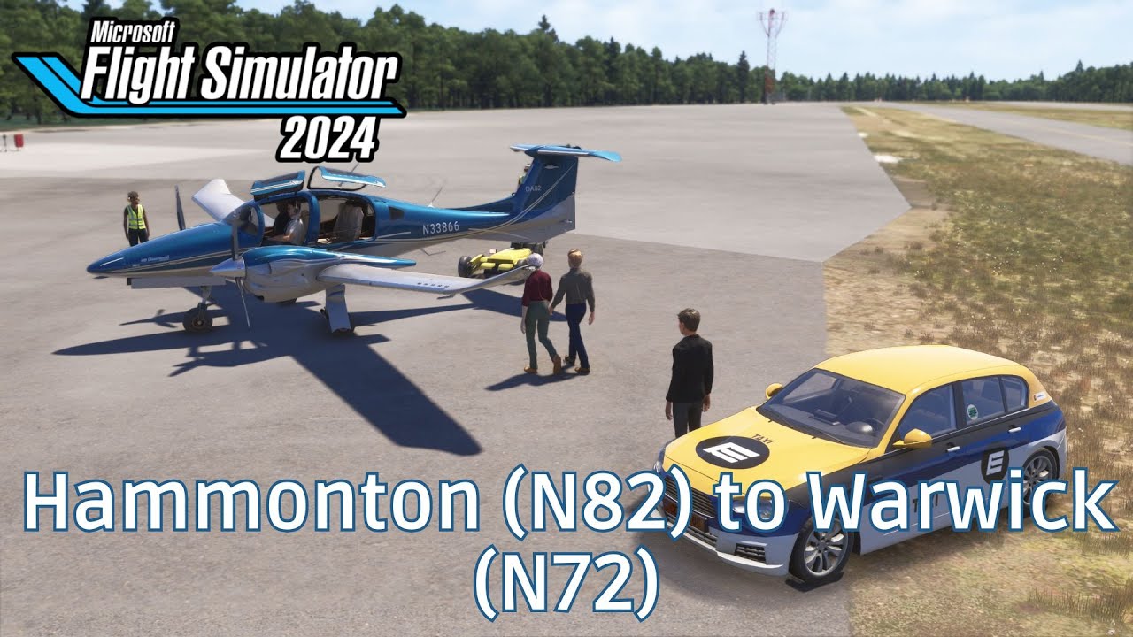 Hammonton (N82) to Warwick (N72) - Private Charter - DA62 - # ...