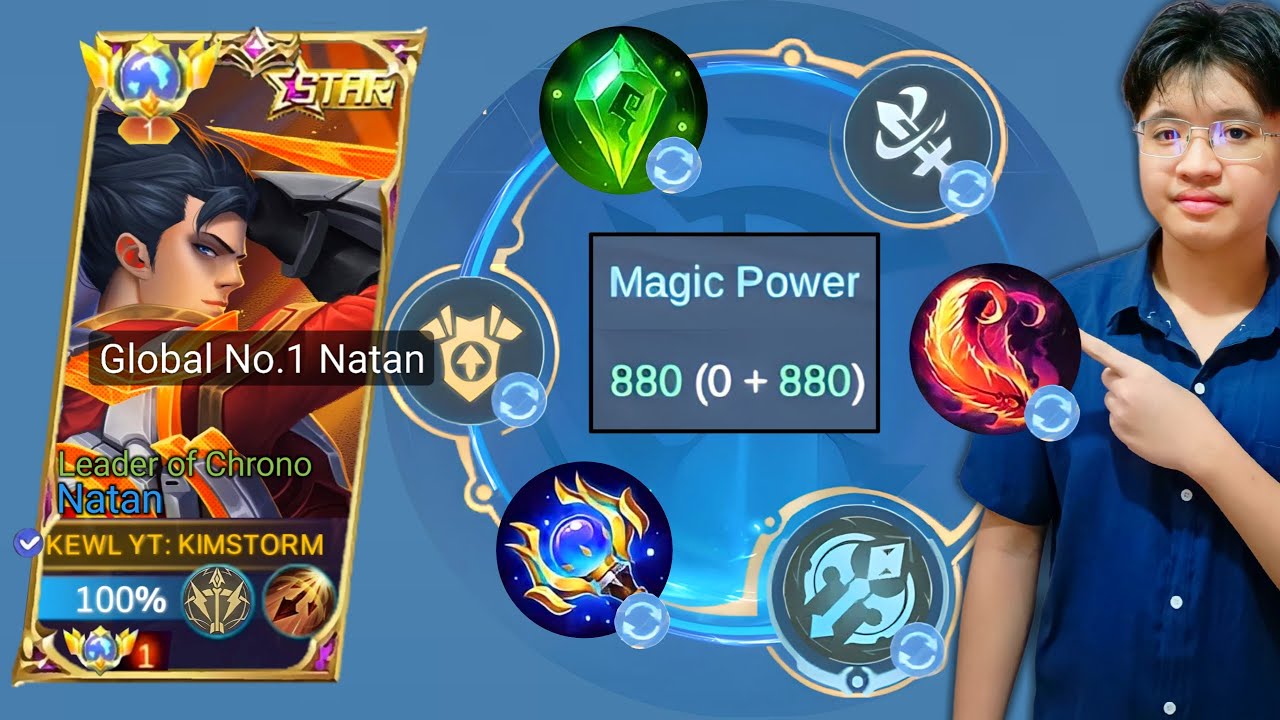 NATAN HIGH MAGIC SCALE BUILD NATAN UPDATED BUILD AND EMBLEM🔥 - YouTube