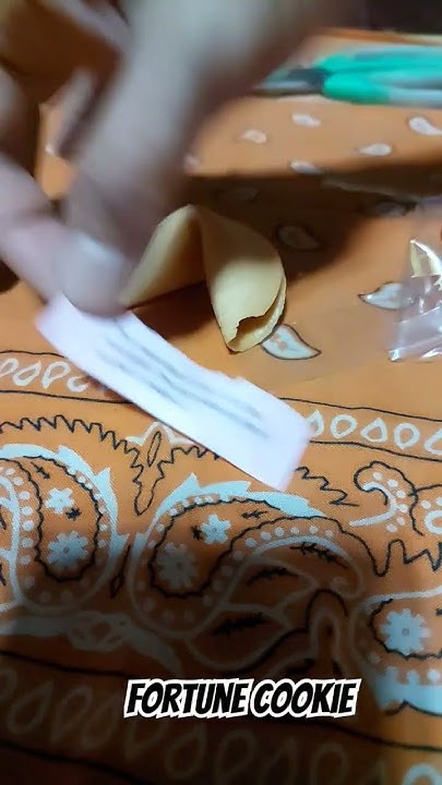Fortune cookie - YouTube